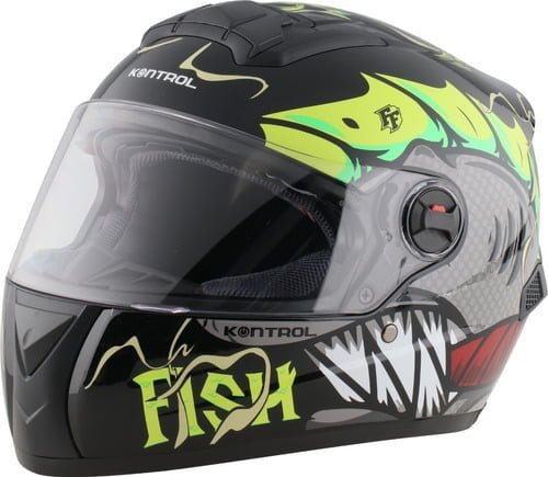 Casco Kontrol M61 Fish Verde - BSAFE